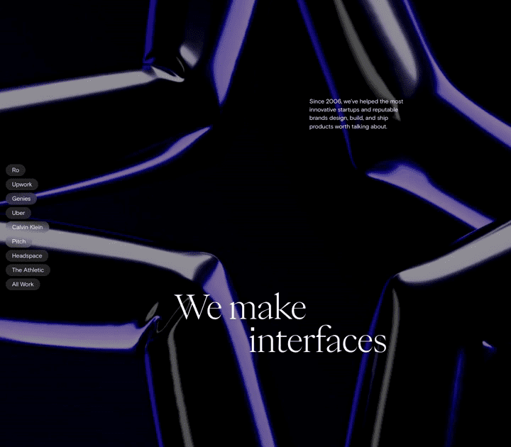 Metalab | We make interfaces | codefolio | Webコーディングの参考になるパーツ集・ギャラリーサイト